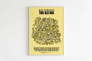 Mac DeMarco 'This Old Dog' Album Poster - Teeneon