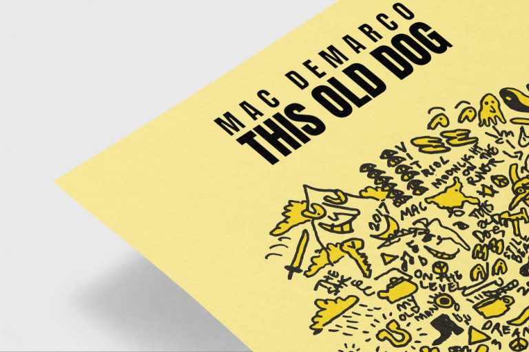 Mac DeMarco 'This Old Dog' Album Poster - Teeneon