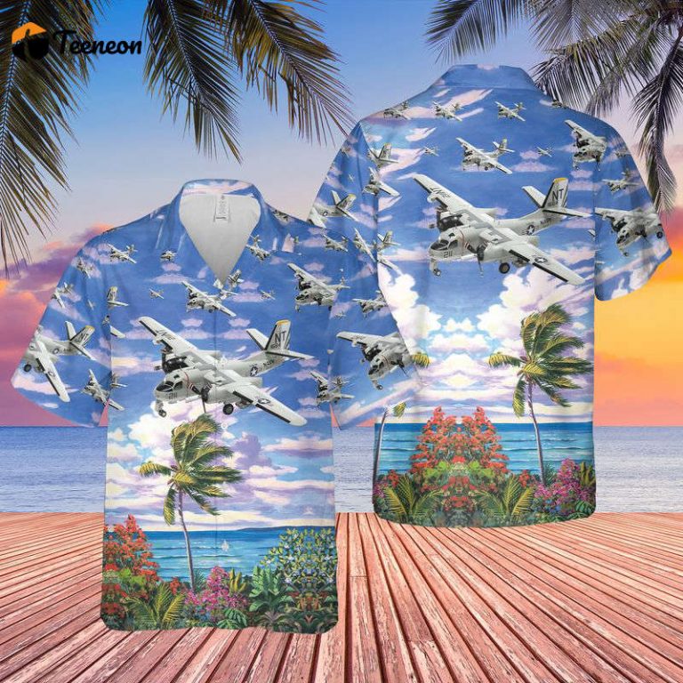 US Navy Grumman AF-2 Guardian Of VS-37 Hawaiian Shirt Gift for Dad ...