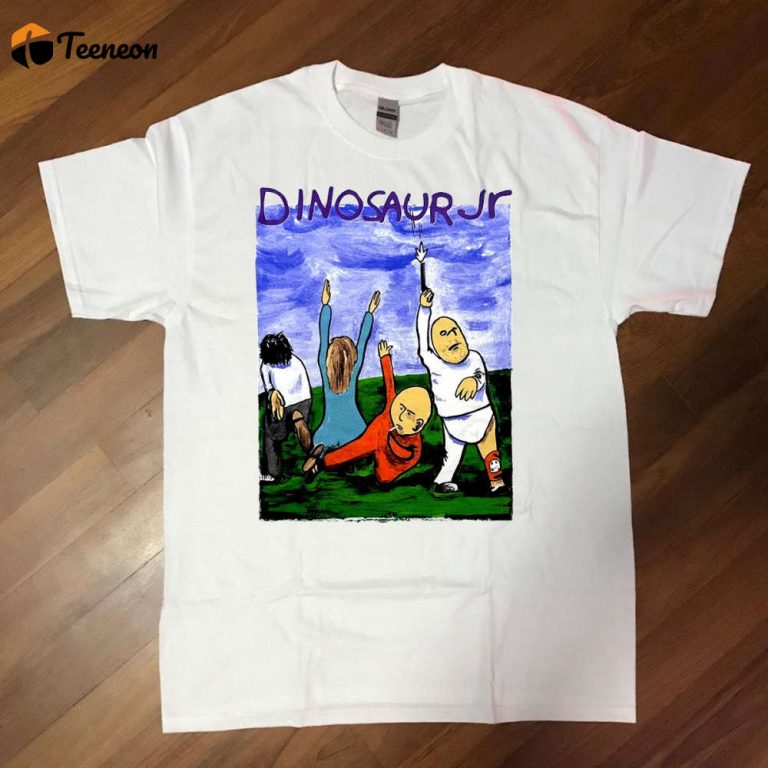 Dinosaur Jr 1994 Kids With Guns T-Shirt - Classic Band Tour Shirt for ...