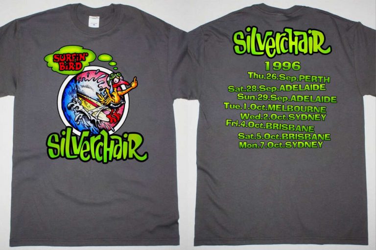 Vintage SILVERCHAIR Frogstomp 1995 Tour T-Shirt - 90s Rock Concert Tee ...