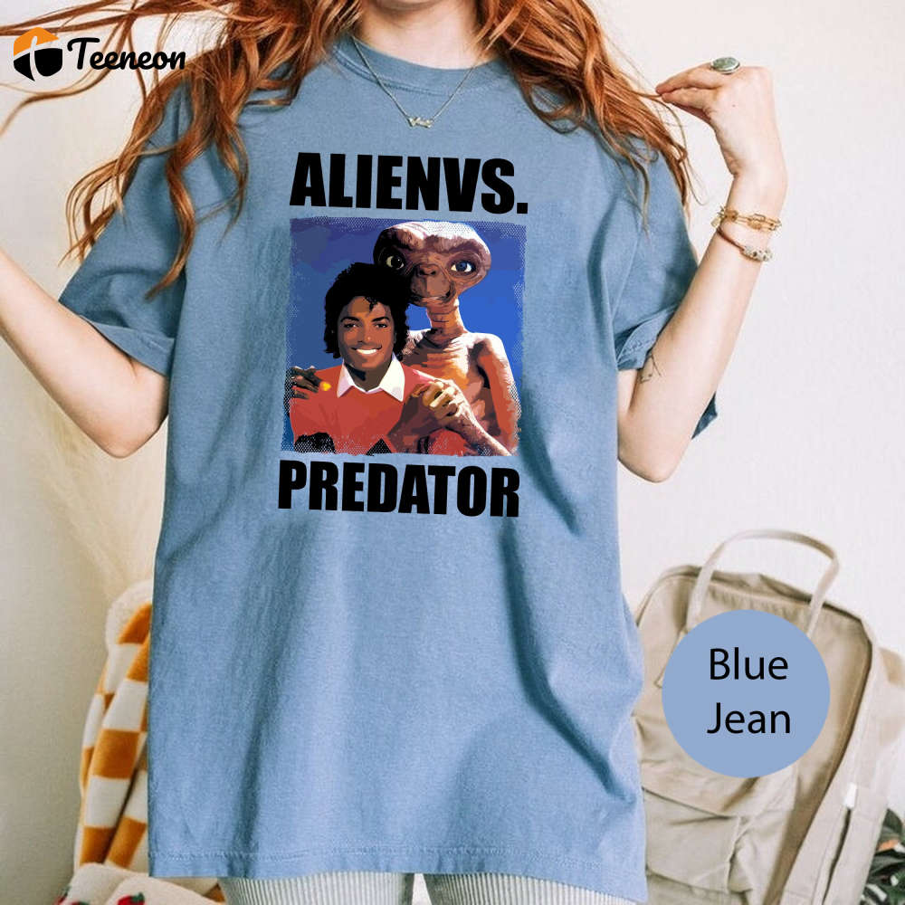 Vintage Skate Mental Alien Vs Predator Comfort Colors Shirt: 80s Movie ...