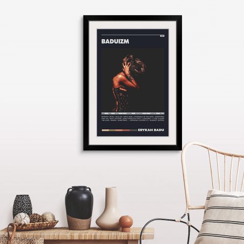 Erykah Badu Baduizm Poster - Teeneon