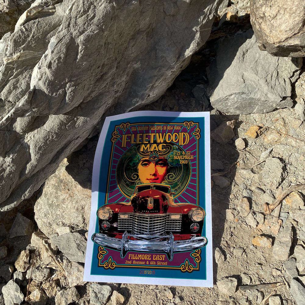 Vintage Fleetwood Mac Gift Poster for Home Decor Gift - Teeneon