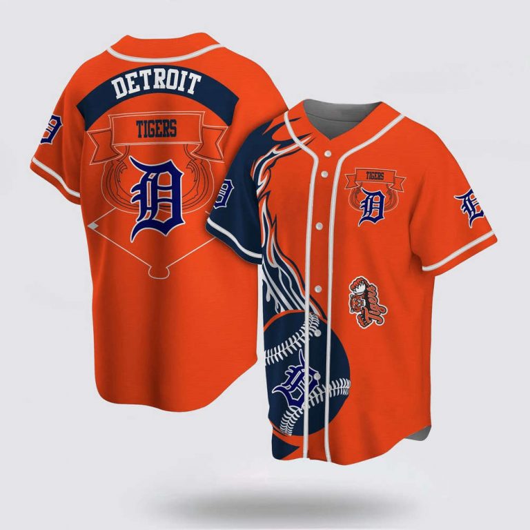 MLB Detroit Tigers Baseball Jersey Skull An Icon Of Personal Style And ...