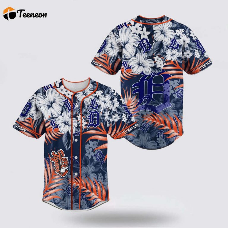 MLB Detroit Tigers Baseball Jersey Skull An Icon Of Personal Style And ...