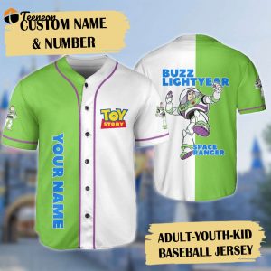 Customized Toy Movie Baseball Jersey: Personalized Astronaut Character ...