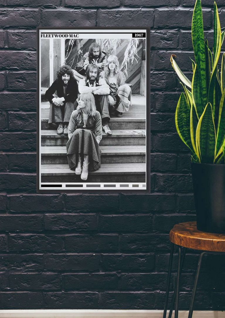 Vintage Fleetwood Mac Gift Poster for Home Decor Gift - Teeneon