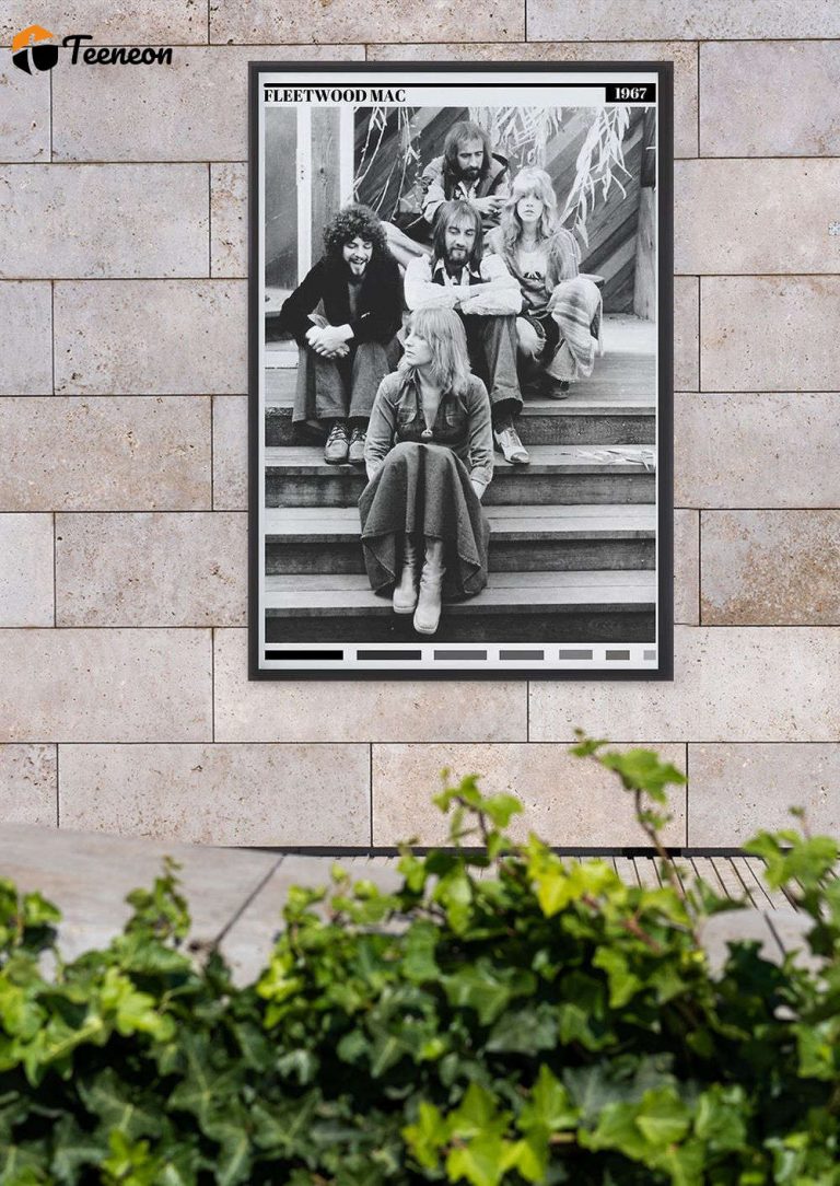 Vintage Fleetwood Mac Gift Poster for Home Decor Gift - Teeneon