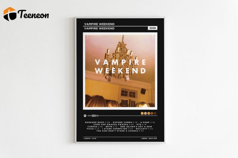 Vampire Weekend - Vampire Weekend Poster for Home Decor Gift / Album ...