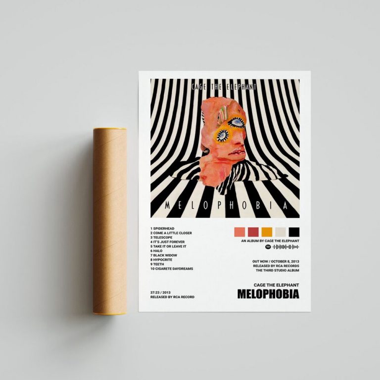 Cage The Elephant Poster for Home Decor Gifts Melophobia Poster for ...