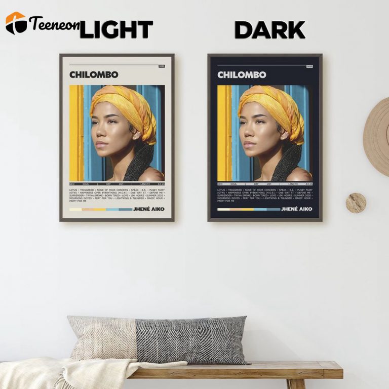 Jhene Aiko Chilombo Poster for Home Decor Gift - Teeneon