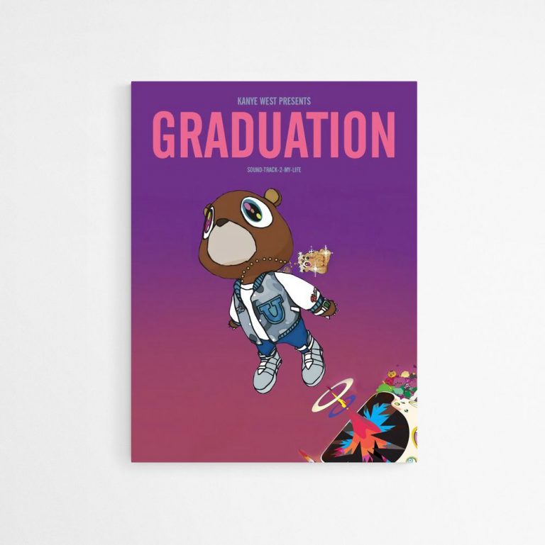 Kanye West - Graduation, Kanye West Poster for Home Decor Gift - Teeneon