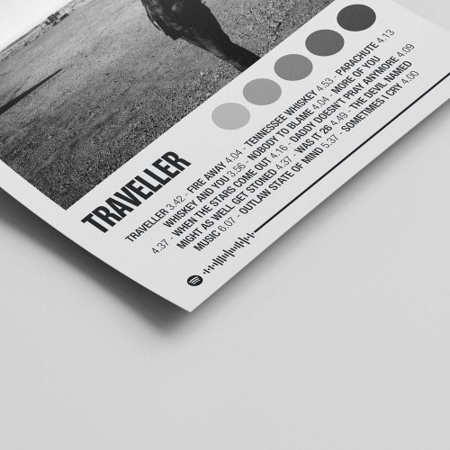 Chris Stapleton "Traveller" Album Poster for Home Decor Gift - Teeneon