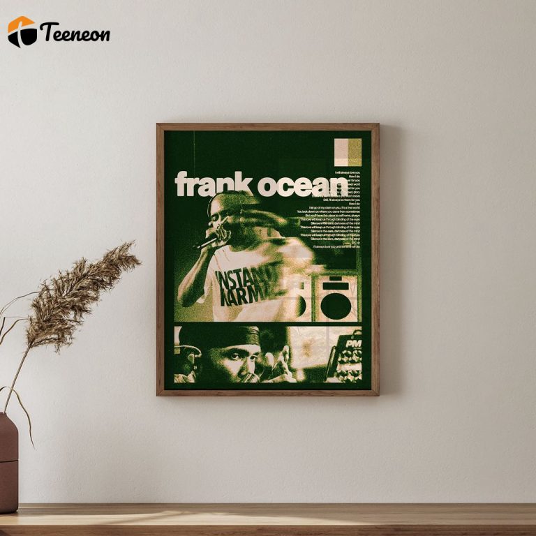 Frank Ocean 2023 Poster for Home Decor Gift - Teeneon