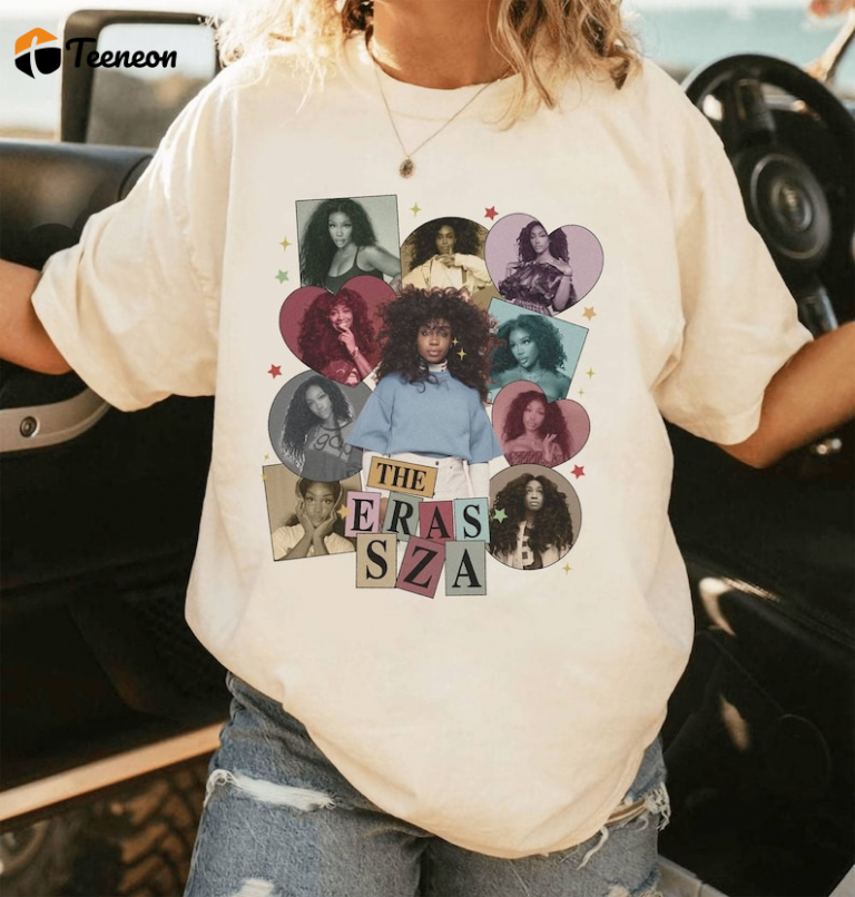 SZA Eras Tour Style Shirt: Trendy & Authentic Merchandise for Fans ...