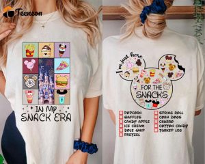 Explore the In My Snack Era Disneyland Shirt Snack Around the World ...