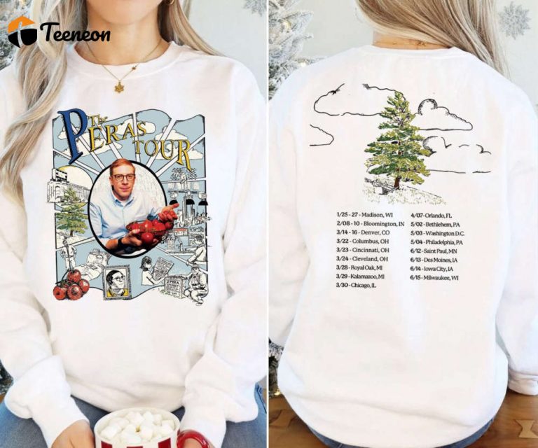 The Peras Tour 2024 Joe Pera Sweatshirt - Comedian Show Tee - Teeneon